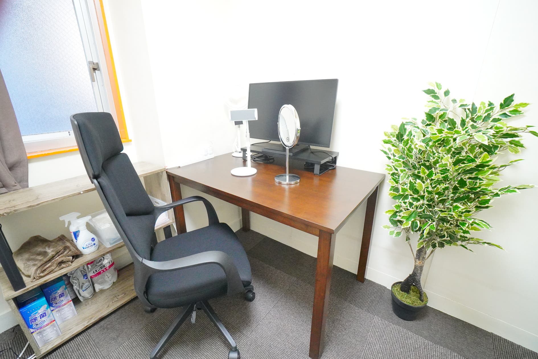 ＜名古屋ミニマル210＞駅近🚃Wi-Fi📶モニター🖥リモートワーク/ZOOM/Web会議,面接の写真3