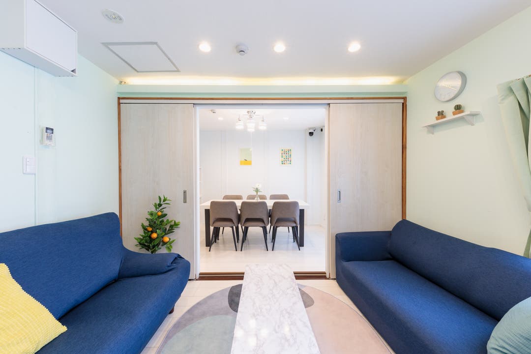 【駅近1分🏠３部屋】大人数で利用できる広々空間😍 パーティー 撮影 ハウススタジオ 多用途OK👌ベッド2台 メイク室💄最大25名の写真18