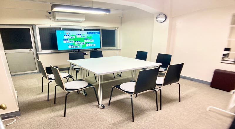 【神田 風月】🍀神田駅徒歩3分★大型TV・高速Wi-Fi無料★会議・レッスン・撮影・懇親会・ゲーム・施術等に♪