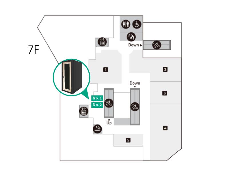 ＜QUICK solo 東急プラザ渋谷【No.1】＞完全個室⭐️Wi-Fi無料！テレワーク/Zoom/自習の写真7