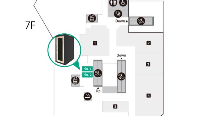 <QUICK solo 東急プラザ渋谷【No.1】>完全個室⭐️Wi-Fi無料!テレワーク/Zoom/自習の写真7