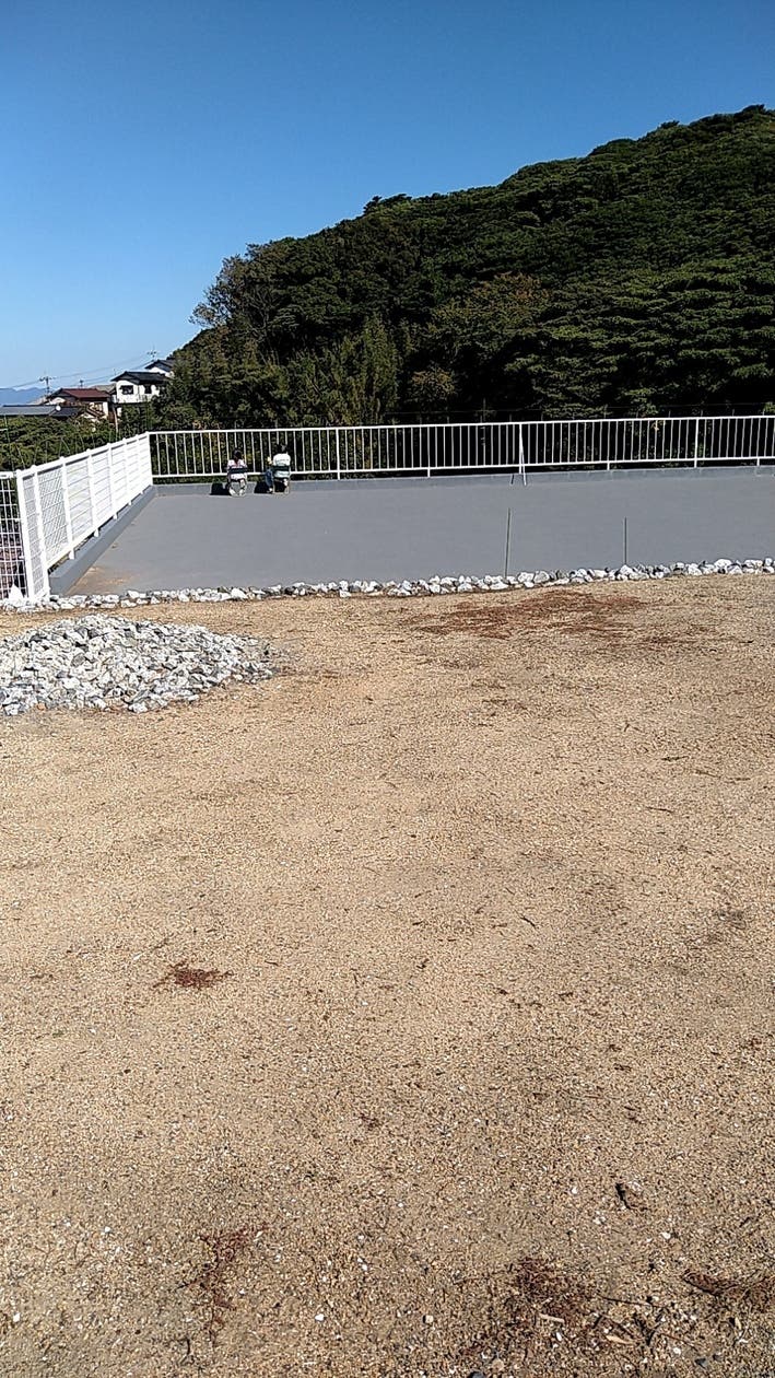 屋外の広場、nontaテラスの写真1