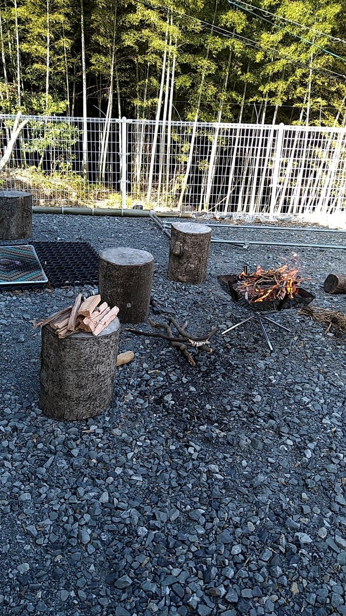 屋外の広場、nontaテラスの写真2