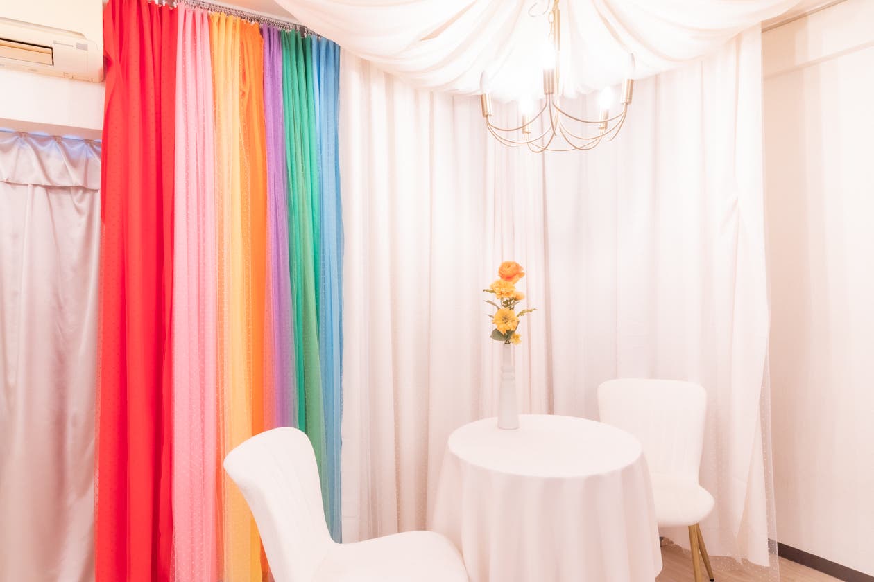 【撮影グッズ🏳️‍🌈】撮影用カラフルバックカーテン🏳️‍🌈の画像1