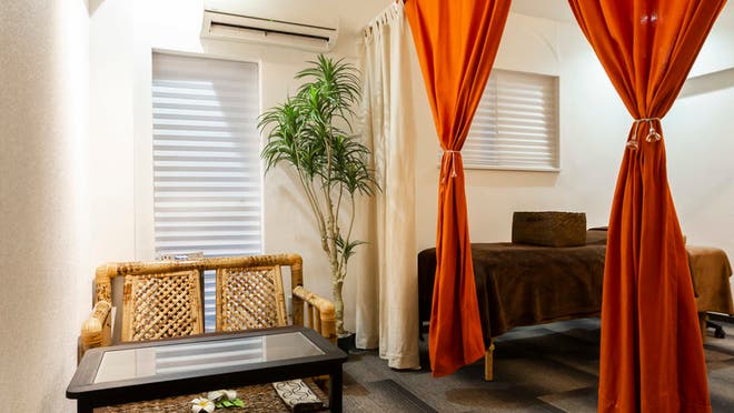 【好評につき半額キャンペーン延長!】赤坂駅徒歩2分の好立地。マッサージ・エステ・整体に【オレンジルーム】minoribaの写真5