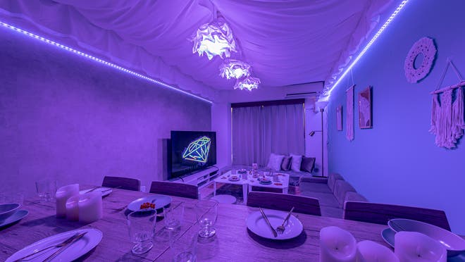 🌈NEWオープン🌈おうちグランピング/65型TV/ボドゲ20種/マダミス/上映会・撮影/推し会/女子会/ママ会/ゴミ捨て無料の写真11