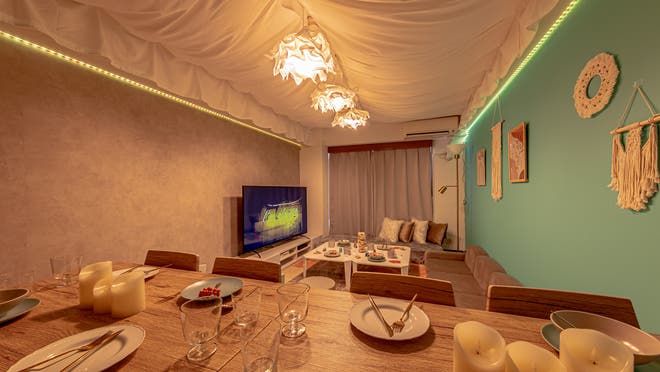 🌈NEWオープン🌈おうちグランピング/65型TV/ボドゲ20種/マダミス/上映会・撮影/推し会/女子会/ママ会/ゴミ捨て無料の写真12