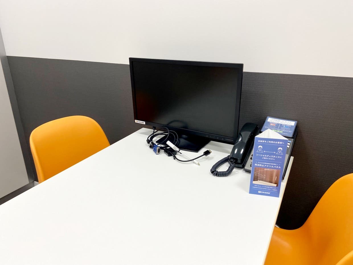 名古屋会議室 プライム 第11会議室【名古屋駅徒歩4分・無料Wi-Fi・最大6名・プライムセントラルタワー名古屋駅前店】の写真4