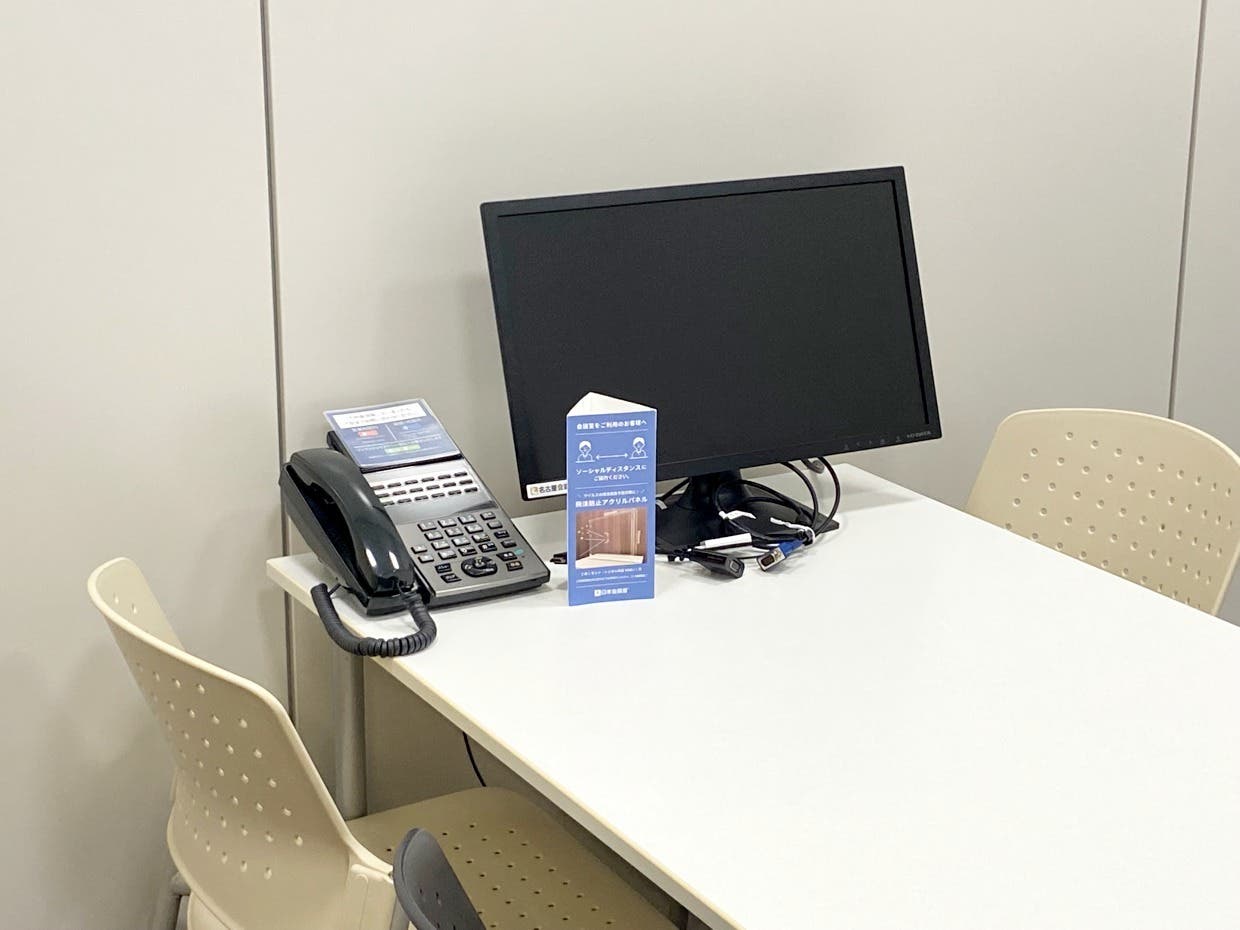 名古屋会議室 プライム 第12会議室【名古屋駅徒歩4分・無料Wi-Fi・最大6名・プライムセントラルタワー名古屋駅前店】の写真4