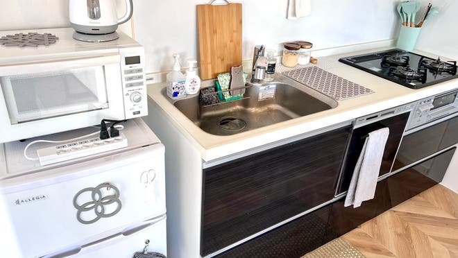 渋谷駅3分✨SNS映え💕自然光◎ゴミ捨て場0円!|撮影📷|3口コンロ🍳|ルーフバルコニーつきの写真5