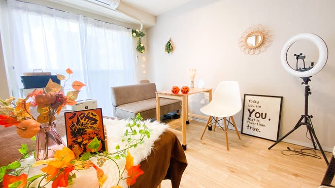 【02💐特割&最大50%OFF🉐】人気の韓国風スタイルで非日常をグッと演出✨💖女子会💑ママ会に最適♪大型撮影ライト付の写真1