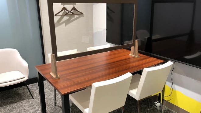 【大井町駅改札から1分】駅直結!エトモ大井町内の個室スペース/商談・打ち合わせ・インタビュー・教室利用などに!の写真1