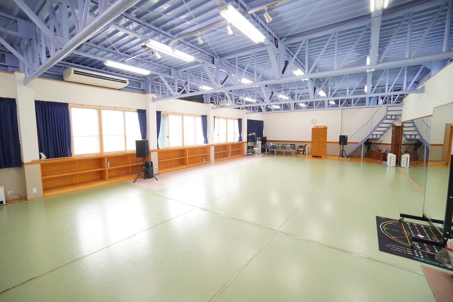 ＜スタジオHACHI＞駐車場あり🚗大型ダンス用鏡🕺レッスンバー🩰楽器演奏可能🎷ダンス/バレエ/ヨガ/撮影の写真5