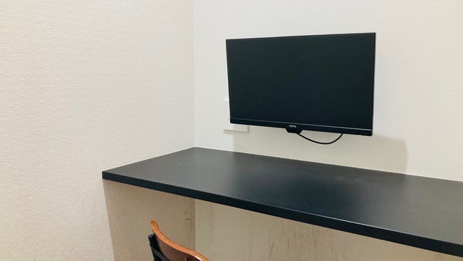 【東梅田駅徒歩3分!】1名用モニタールーム ウェブ会議/面接/オンラインレッスンにもおすすめ!の写真1