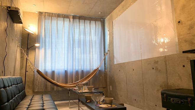 【SALE】青砥駅徒歩2分!おうちスペース🎊ハンモック、トランポリンで無重力体験!パーティー🥂推し会🎞️ママ会🧸テレワーク💻の写真1