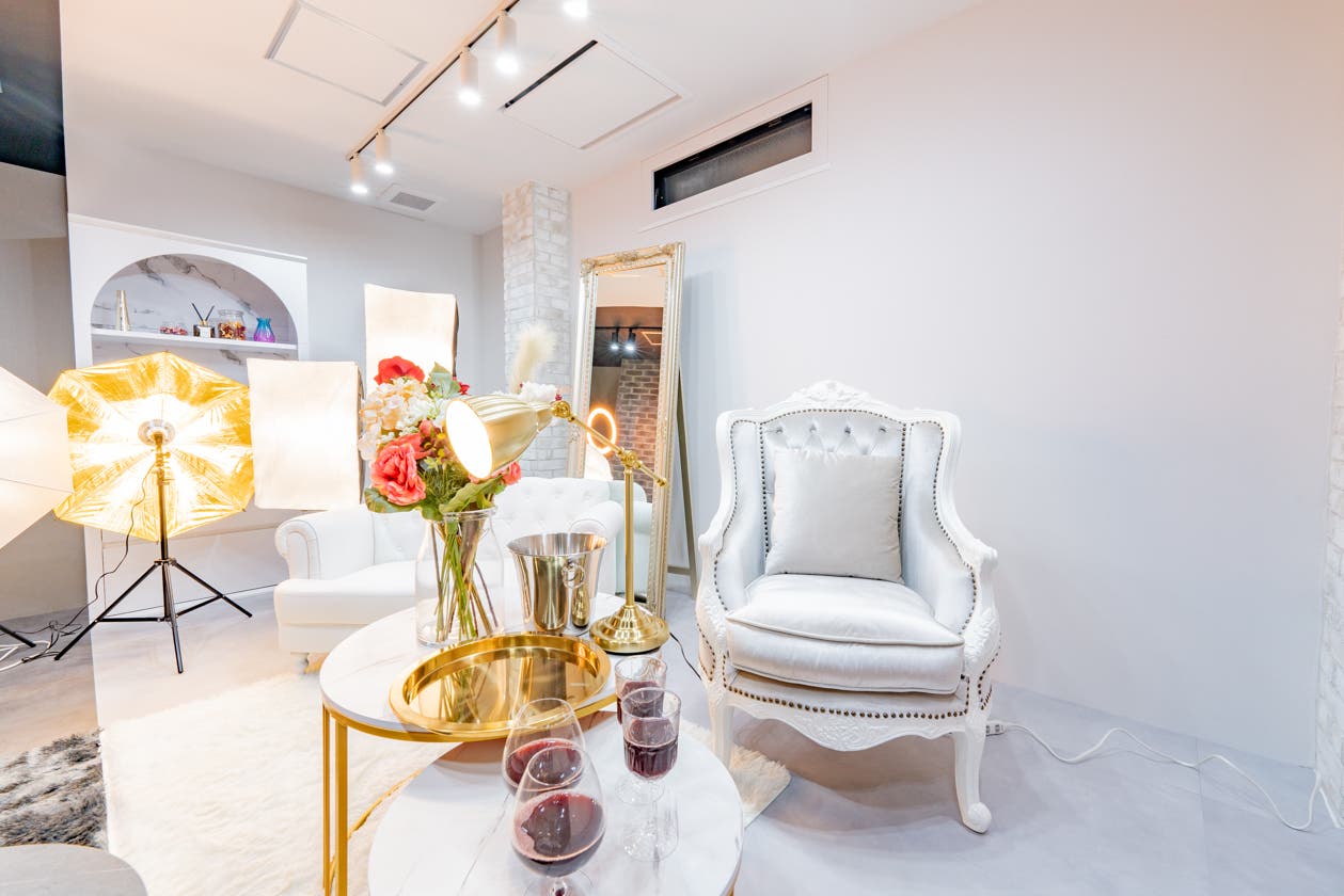 スペモ📷クリスマス🎄ゴージャス✨撮影Studio🌷白✕黒🦓撮影機材タダ💖ポートレート👗337_S−Studio六本木の写真10