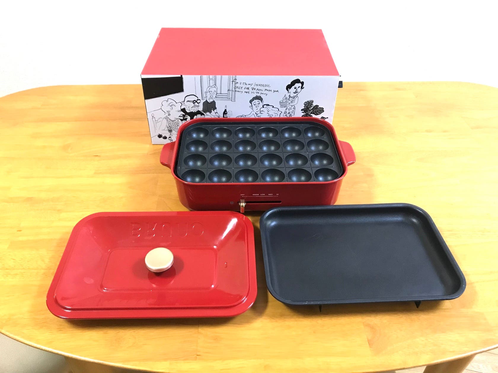 たこ焼き・ホットプレートセットの画像1