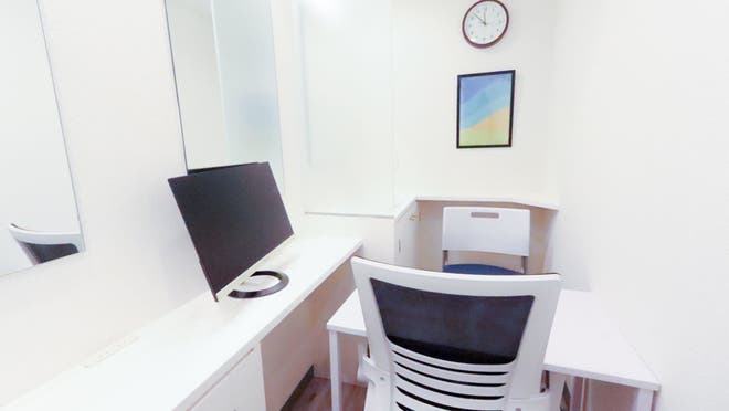 【JR新宿駅 徒歩2分!明治通り沿い!2名利用可!】完全個室!リモートワーク・貸し美容室OK!ふれあい貸し会議室 新宿No66の写真5