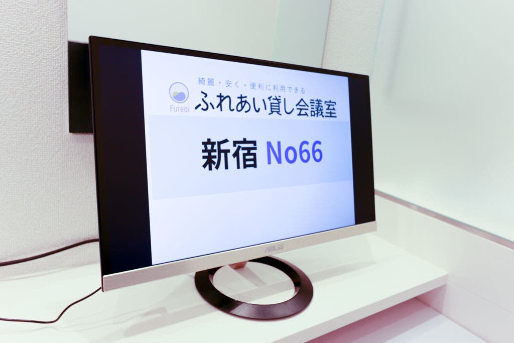 【JR新宿駅 徒歩2分！明治通り沿い！2名利用可！】完全個室！リモートワーク・貸し美容室OK！ふれあい貸し会議室 新宿No66の写真7