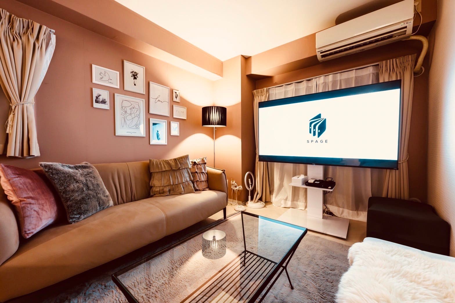 ✨🎄クリスマス特別セール🎄✨【名駅3分】大画面140㌅プロジェクター+65㌅TV🖥クリスマス会✨忘年会🍺推し会💖女子会🎀24H可の写真11