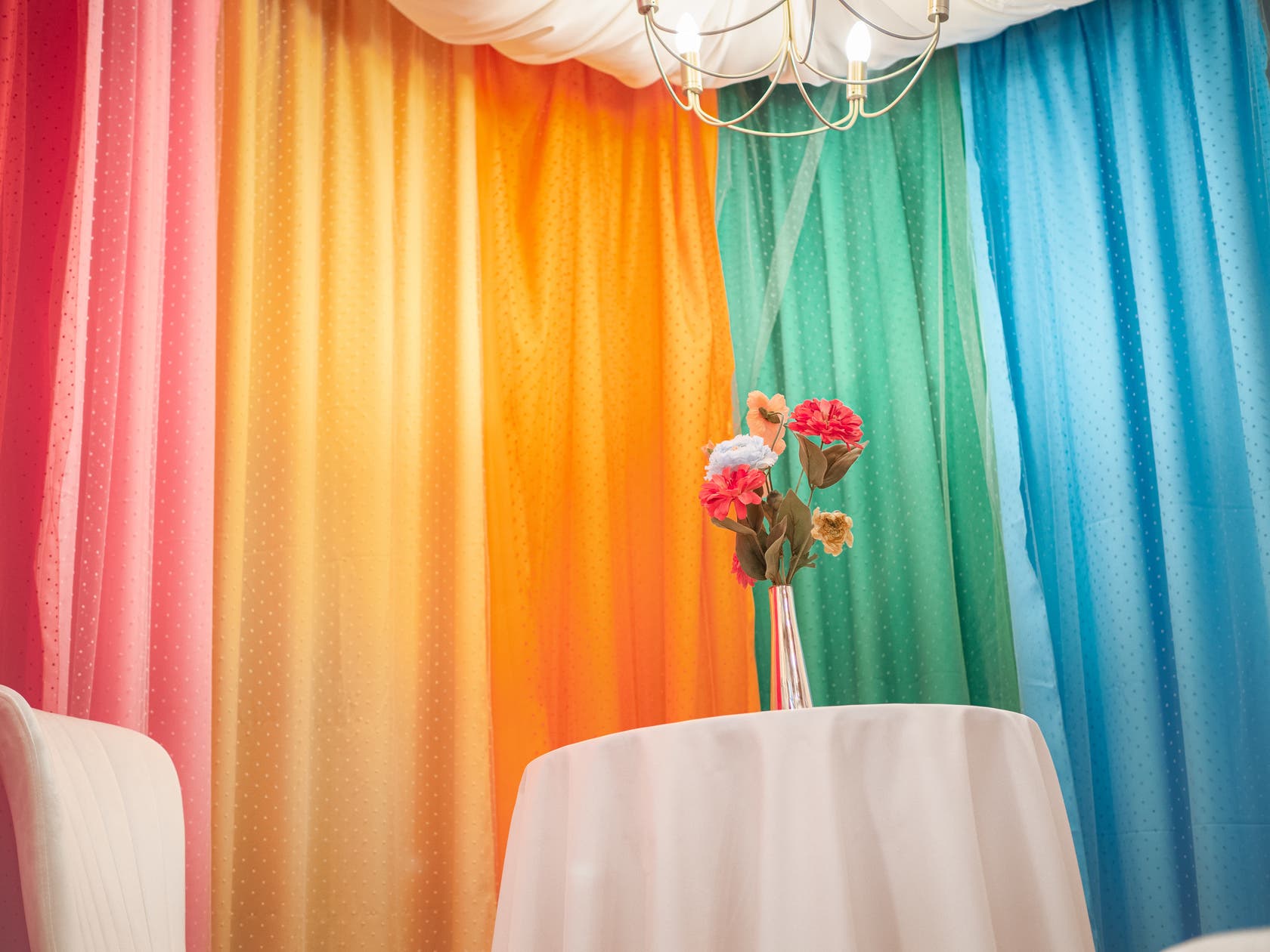 【撮影グッズ🏳️‍🌈】撮影用カラフルバックカーテン🏳️‍🌈の画像3