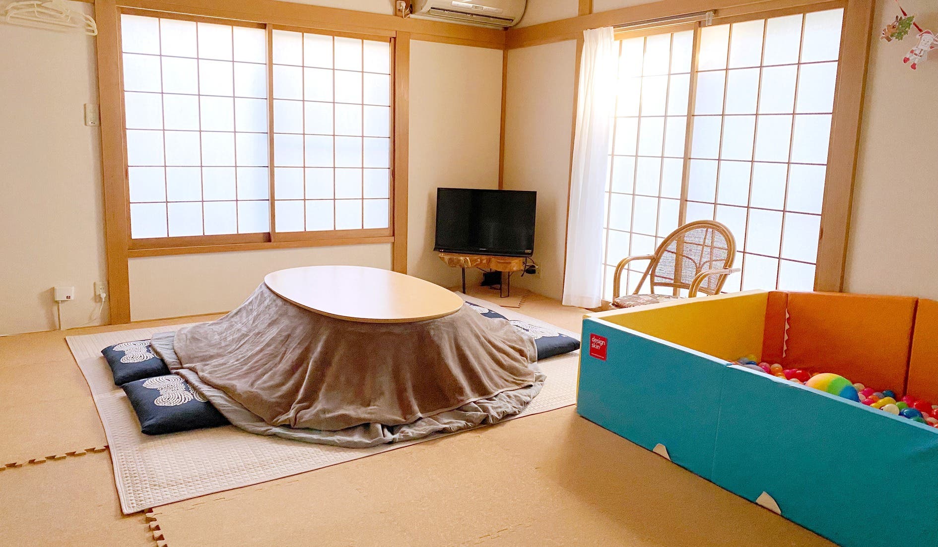 稲田堤駅徒歩9分｜クッションフロア＆おもちゃ・育児グッズが豊富｜一軒家の一階を貸切の写真6