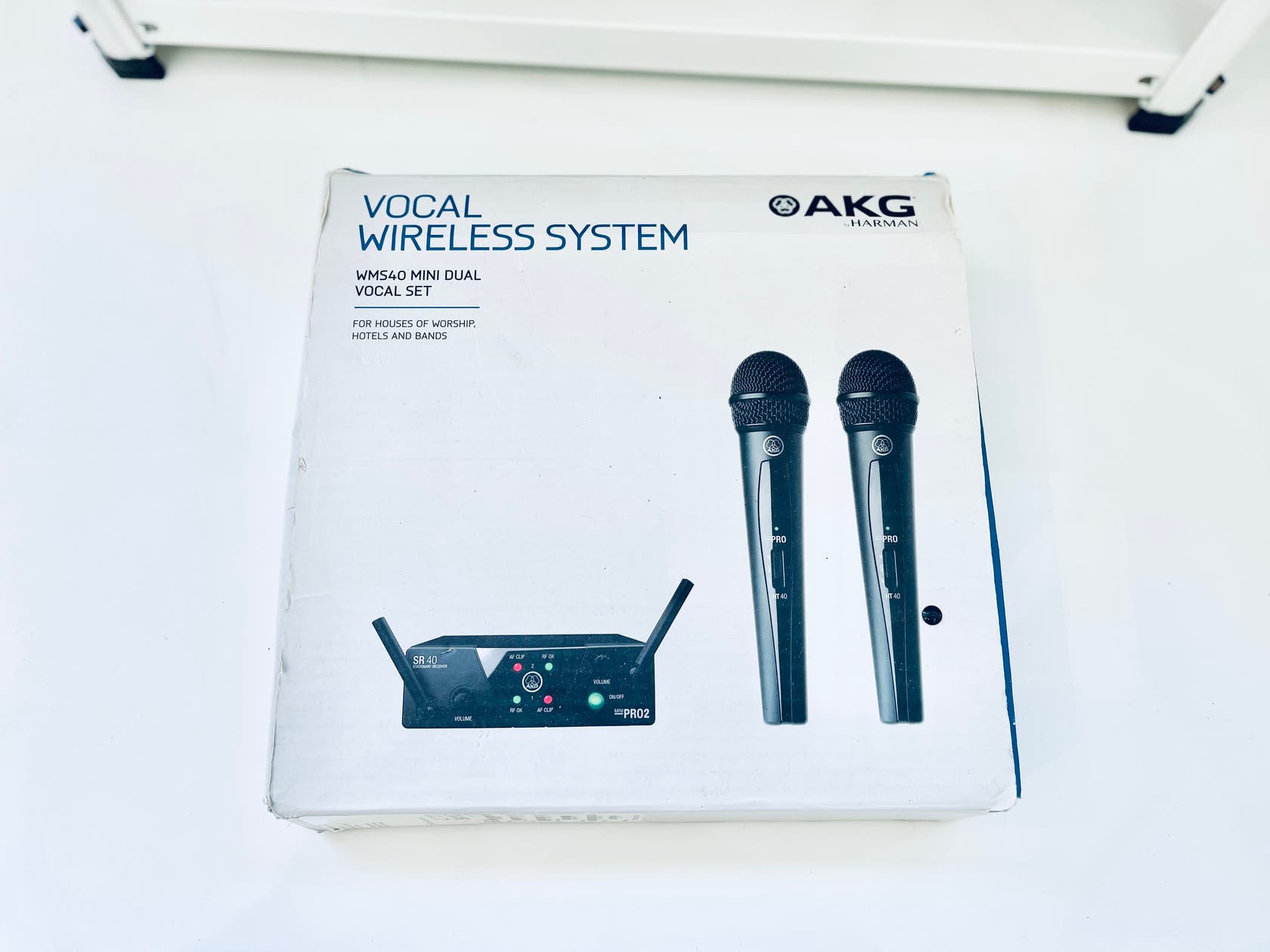 ワイヤレスマイク2本セットの画像1