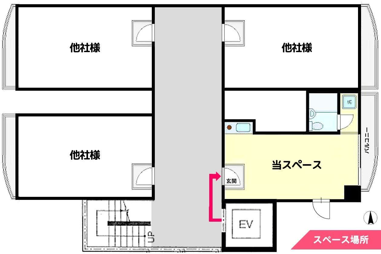 ⚡️光有・無線WiFi⭐新宿1分🎥大型🌸夜景が綺麗な8階の角部屋・会議テレワーク・ボードゲ84の写真23