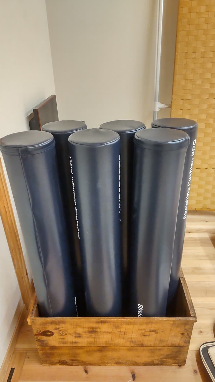 ヨガマット６枚  ストレッチポール６本の画像2