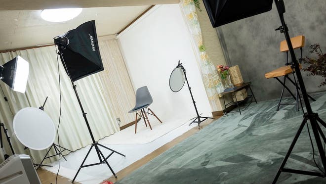 池上駅徒歩4分 個人撮影 撮影会 前日予約対応!準備はカメラだけでOK! ホワイト背景紙常設 換気良好の写真6