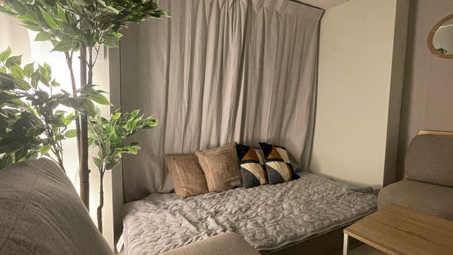 NEW❗️【アソシア-leaf心斎橋】大型65インチ型TV🎬Netflix/Hulu見放題⭐️タコパ・鍋パ🎊の写真3