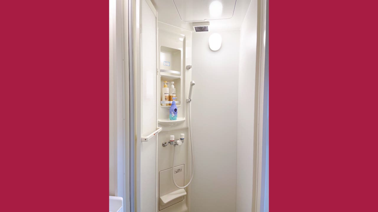 シャワーの利用（シャンプー・コンディショナー・ボディソープ完備）の画像1