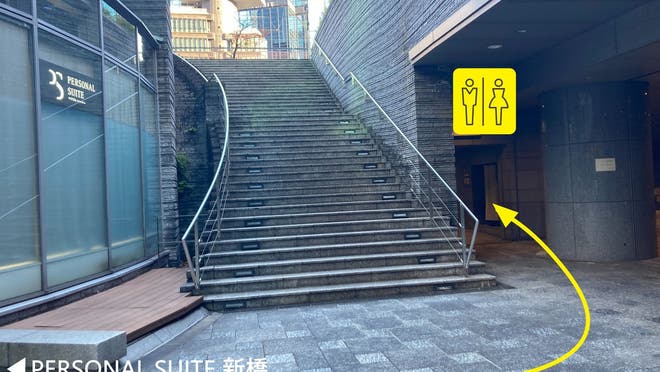 新橋駅直結!【マイナビROOM4】完全個室で転職活動時のWEB面接にぜひ⭐NURO回線で安定の環境。フリードリンク付き!の写真13