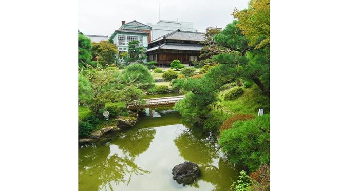 古民家にある広大なお庭「庭園」京都 亀岡 楽々荘【撮影/パーティ/イベントなどに】の写真11