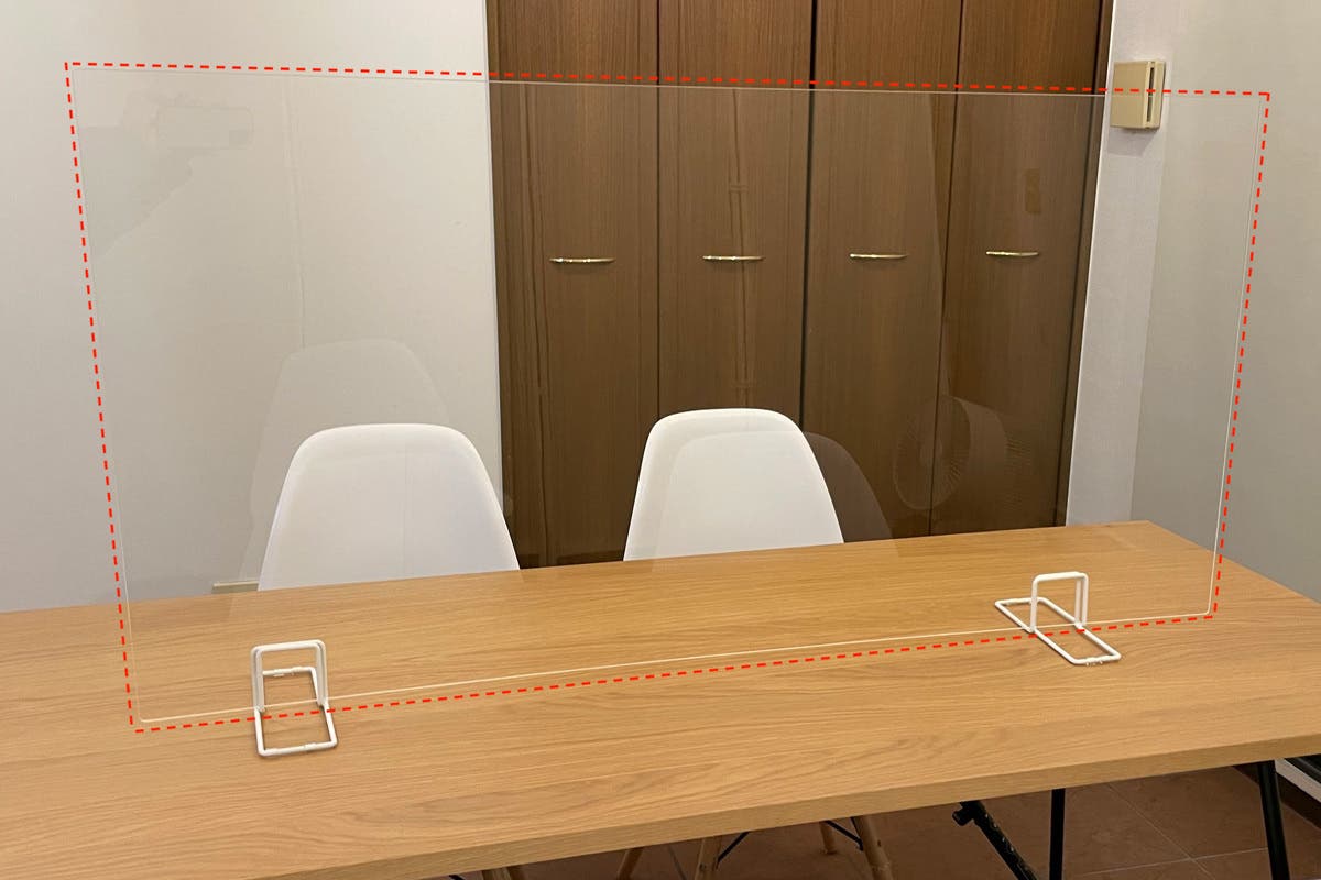 飛沫防止パネルの画像1