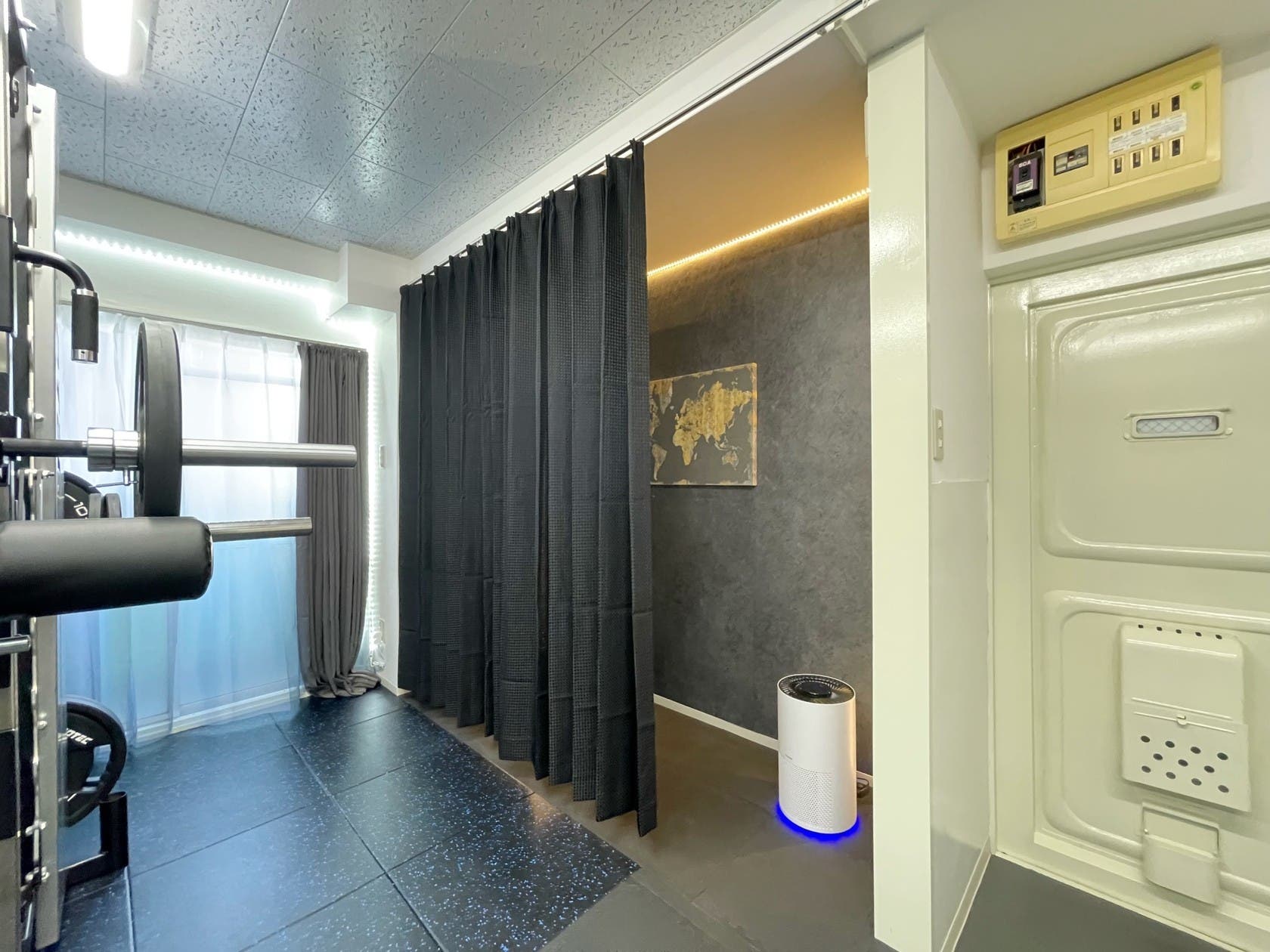 ★地域最安値★【高田馬場徒歩3分】設備充実・コスパ抜群の完全個室のオシャレなジム　撮影OK、ダンス可❗️の写真7