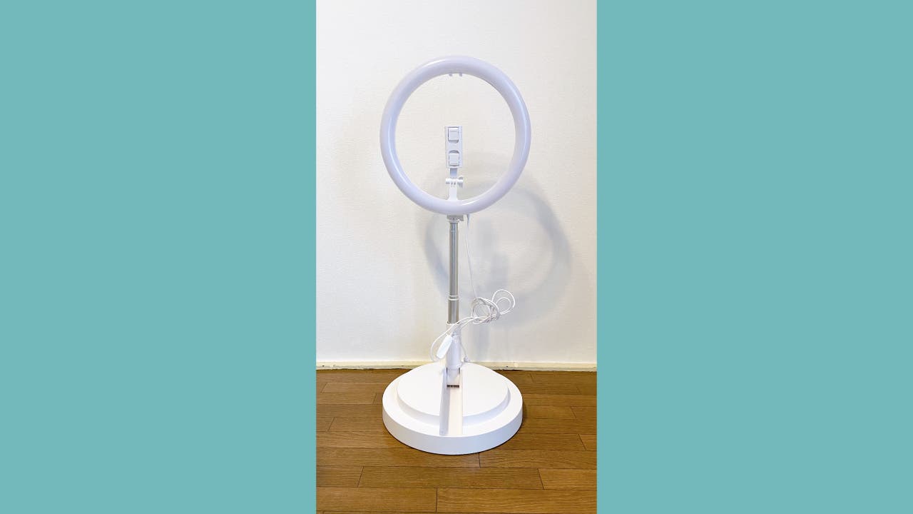 【無料】リングライト（明るさ・ライト色調整機能付き）の画像1