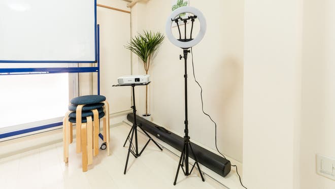 《301》飲食OK/なんば駅31番出口40秒/最大12名/設備無料/光Wifi/リングライト/テレワークの写真12