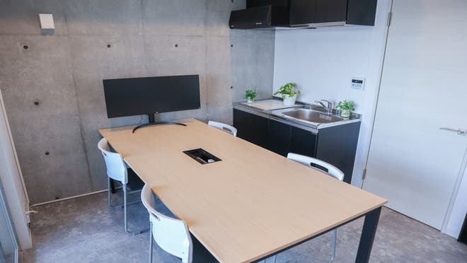 完全個室!お洒落・綺麗・駅徒歩5分・ホワイトボード・高速Wi-Fi完備 / 24h利用可の写真4