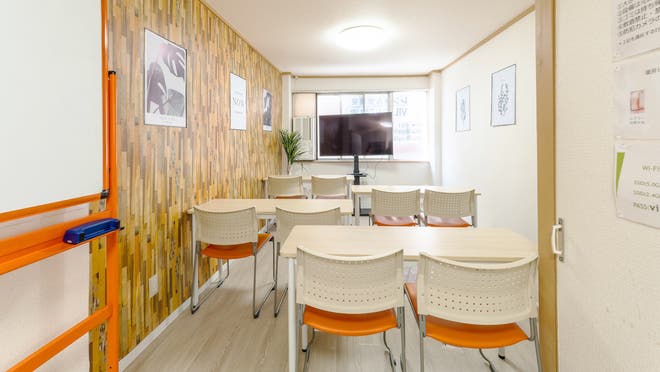 《201》なんば駅31番40秒//設備無料/光高速Wifi/25㎡/最大12名/リングライトの写真3