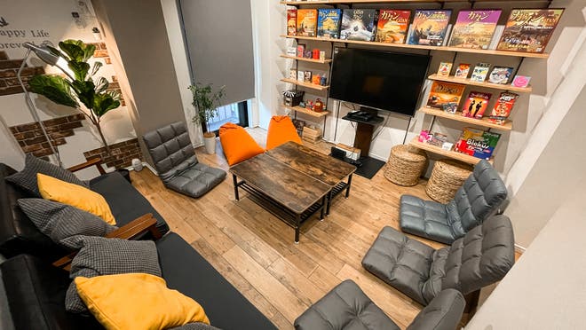 ボドゲ上野2号店🌟ボードゲーム役40種類🎲大人気ゲーム機完備🎮光回線⚡動画向き#ボドゲ上野の写真1