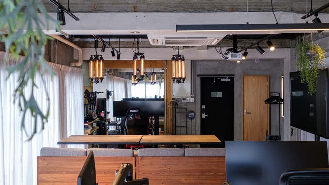 十三駅から徒歩5分!壁一面ホワイトボード/100インチプロジェクター/75インチモニター/仕事環境の充実したワークスペースの写真12