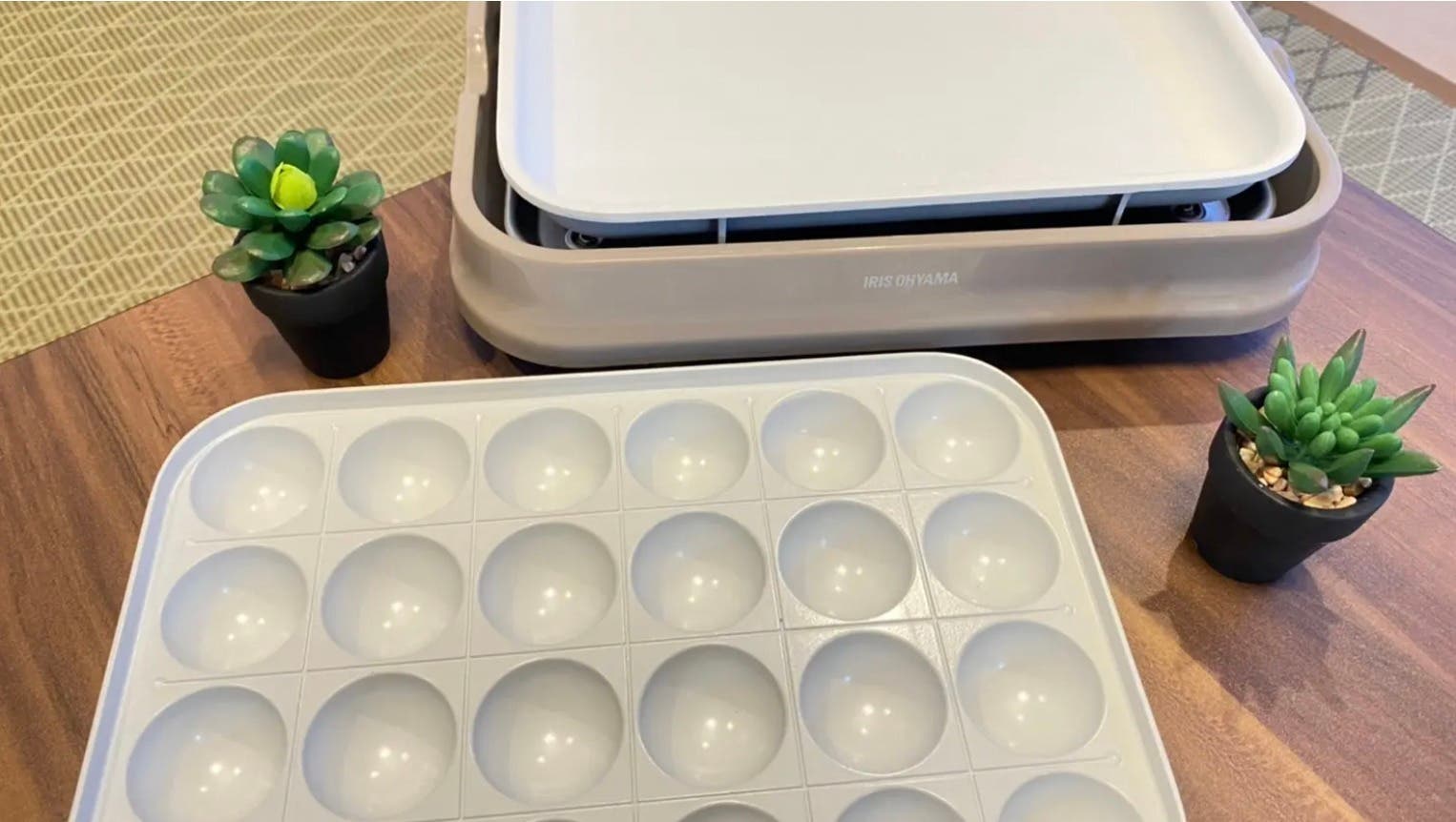 ⑤多機能ホットプレート：プレート2種（鍋/たこ焼き）の画像2