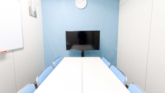 【秋葉原駅徒歩1分!6名利用可!】大型モニター・WiFi・有線LAN無料!毎日清掃!ふれあい貸し会議室 秋葉原No70の写真5