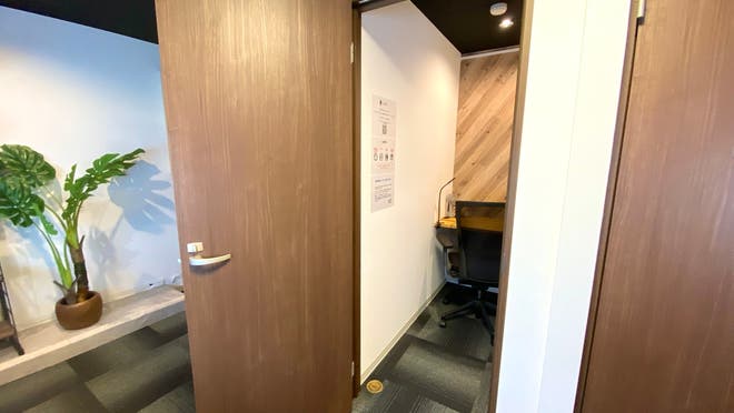 ★NEW★【駒込2分】ドア付き1人用個室ブース。Zoom会議、PC作業、動画撮影、勉強等。超高速WIFI 2Gbps(A-2)の写真19