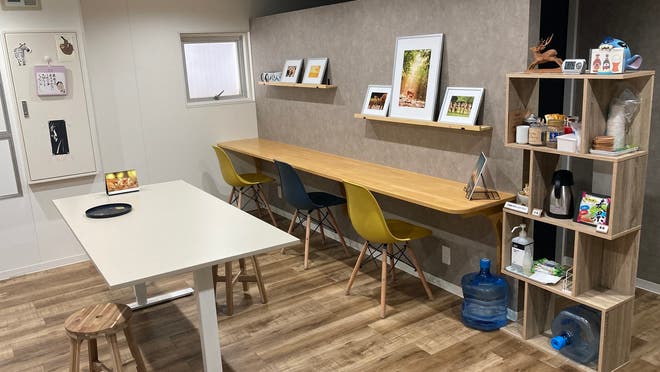 【大型イベントスペース】JR奈良駅から徒歩4分のWi-Fi完備の約100㎡30席のグリーンが多い癒しのイベント空間です。の写真7