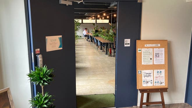 【大型イベントスペース】JR奈良駅から徒歩4分のWi-Fi完備の約100㎡30席のグリーンが多い癒しのイベント空間です。の写真13