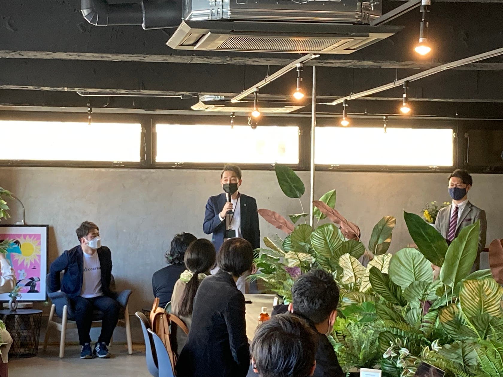 【大型イベントスペース】JR奈良駅から徒歩4分のWi-Fi完備の約100㎡30席のグリーンが多い癒しのイベント空間です。の写真14