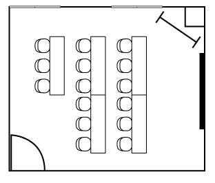 小会議室✨リニューアル限定価格✨【南森町・天神橋・天満】最大15名／Wi-Fi／駅近🚃／飲食可🍵／綺麗✨／会議🍀の写真6