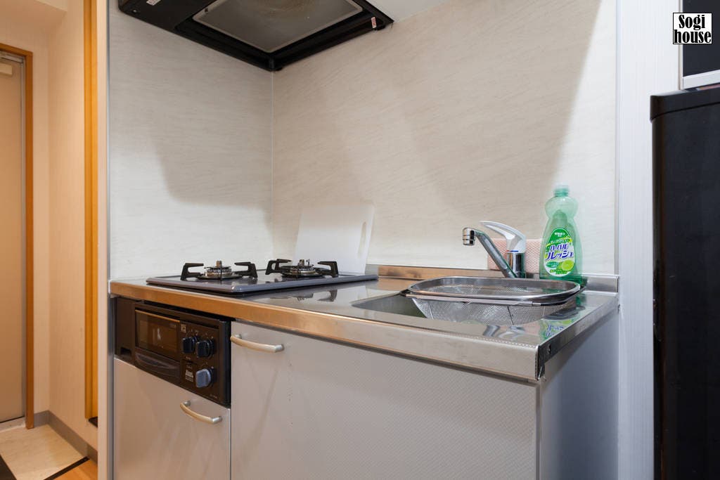 J9 キッチン完備　モダンカントリー風ラウンジスペースの写真13